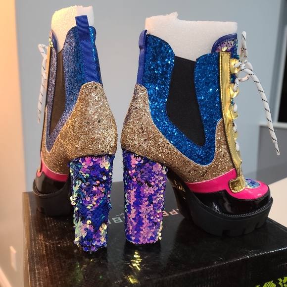 Cape Robbin | Shoes | Cape Robin Shoes Nell Mermaid Size Chunky High ...